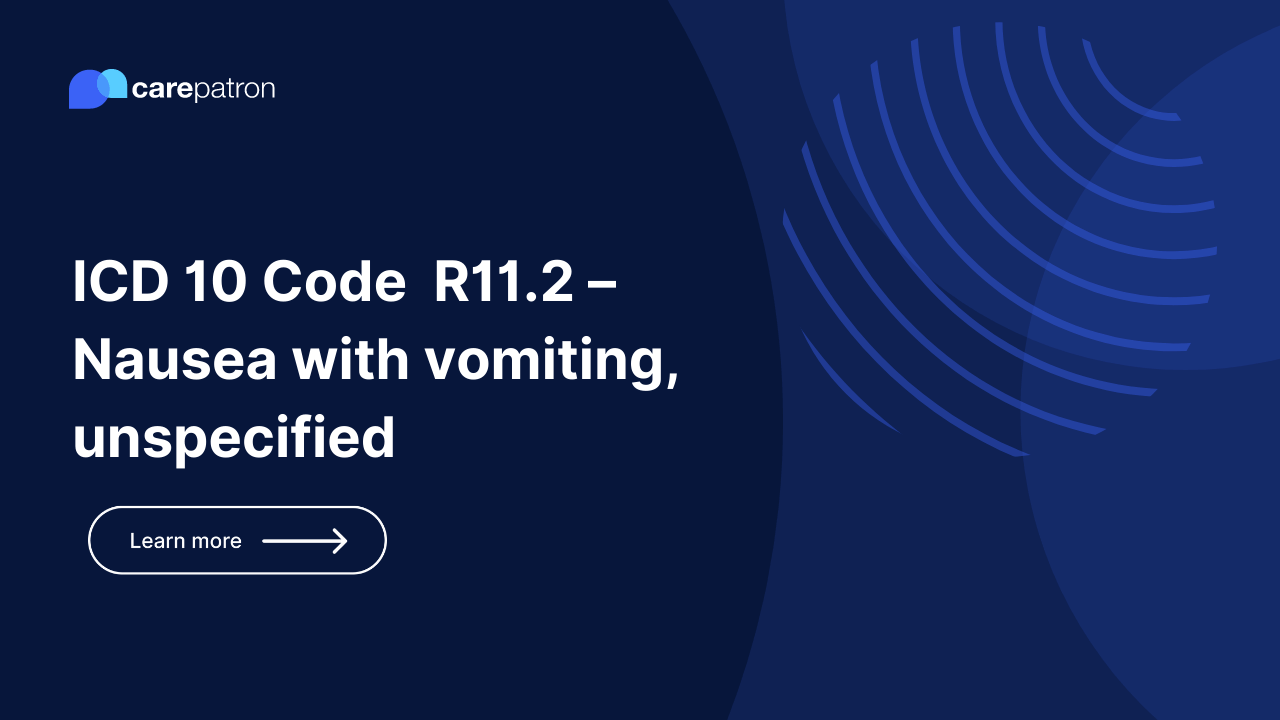 R11 2 Nausea With Vomiting Unspecified ICD 10 CM R11 2 Nausea With Vomiting Unspecified ICD 10 CM